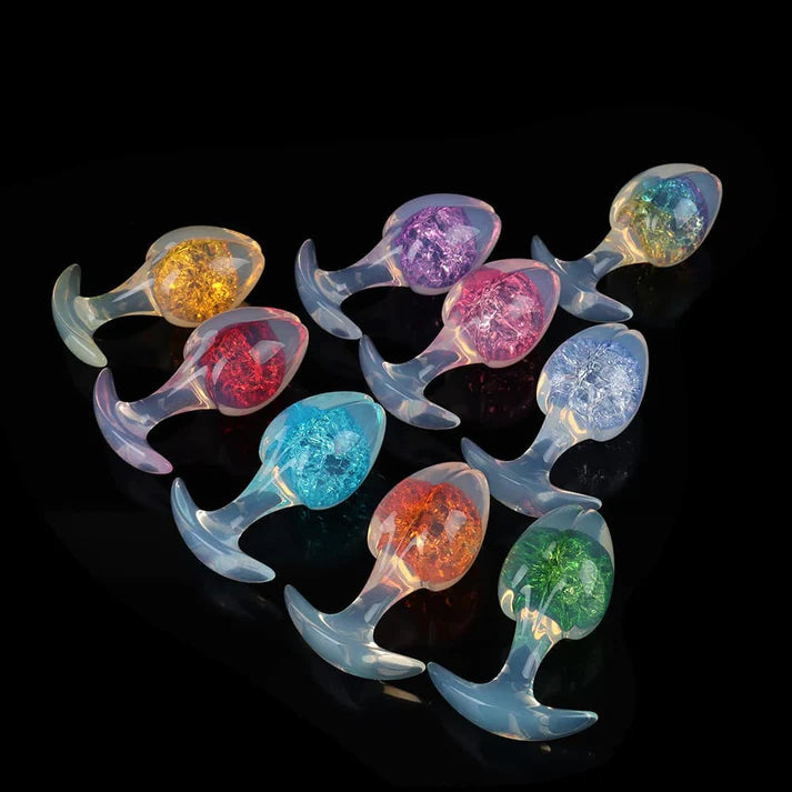 Bean Sprout Crystal Butter Plug- 9Colors – CraveRise